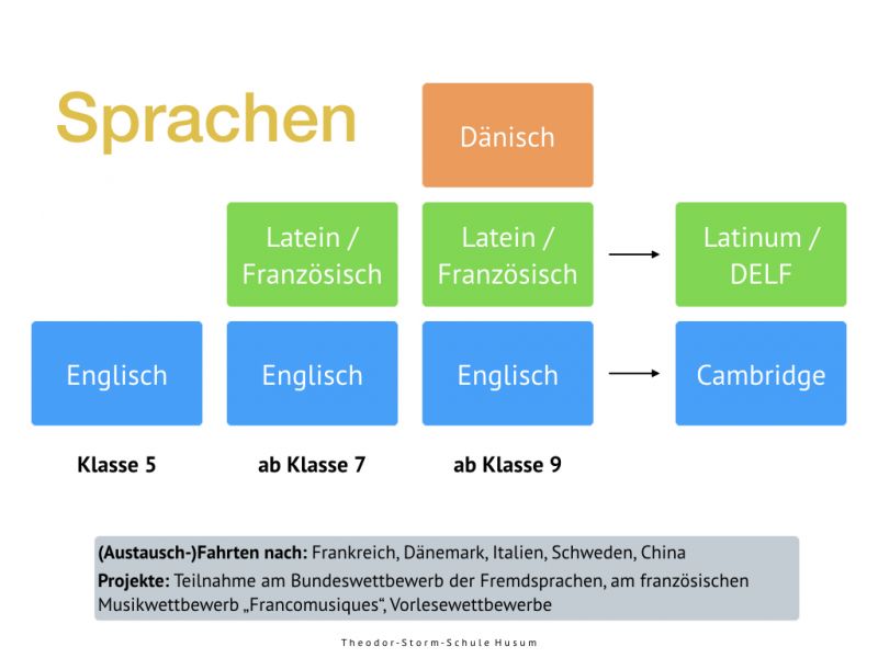 Wahlbereich / Fremdsprachen - TSS Husum